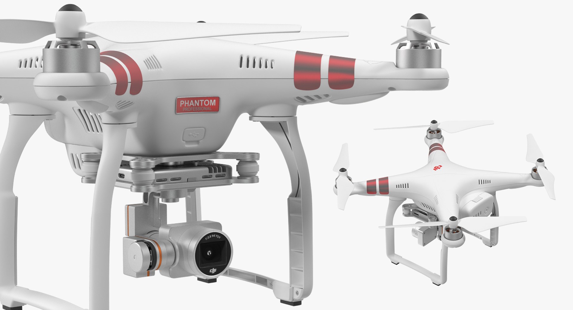 3d Dji Phantom 3 Professional