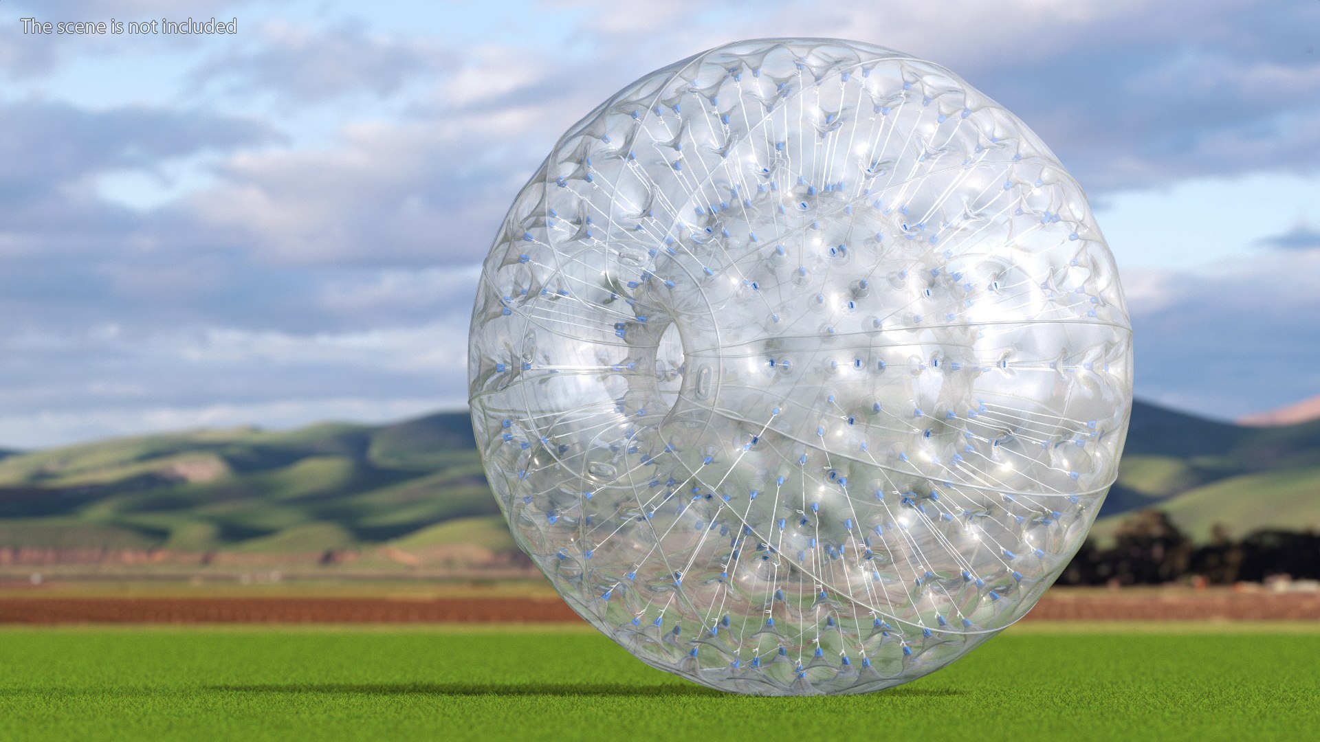 Zorb Ball Empty 3D Model - TurboSquid 2130611