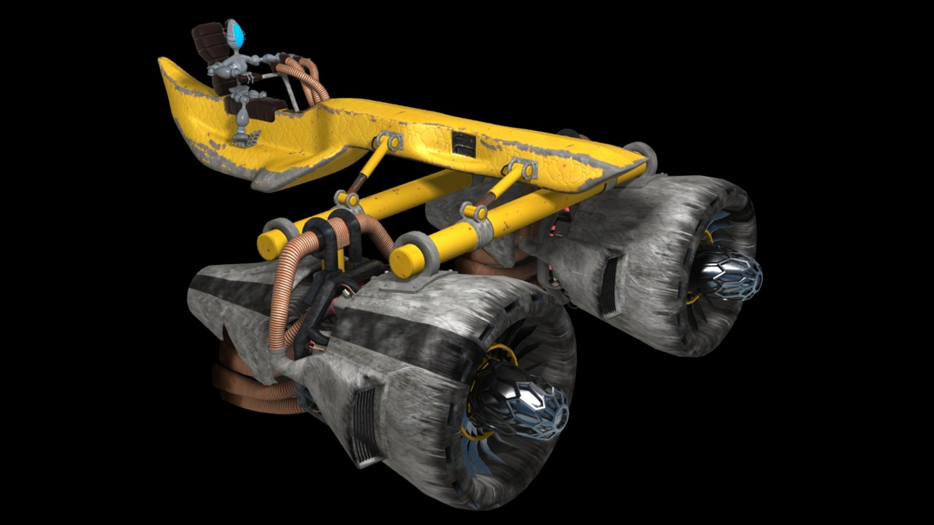 pod racer 3d max