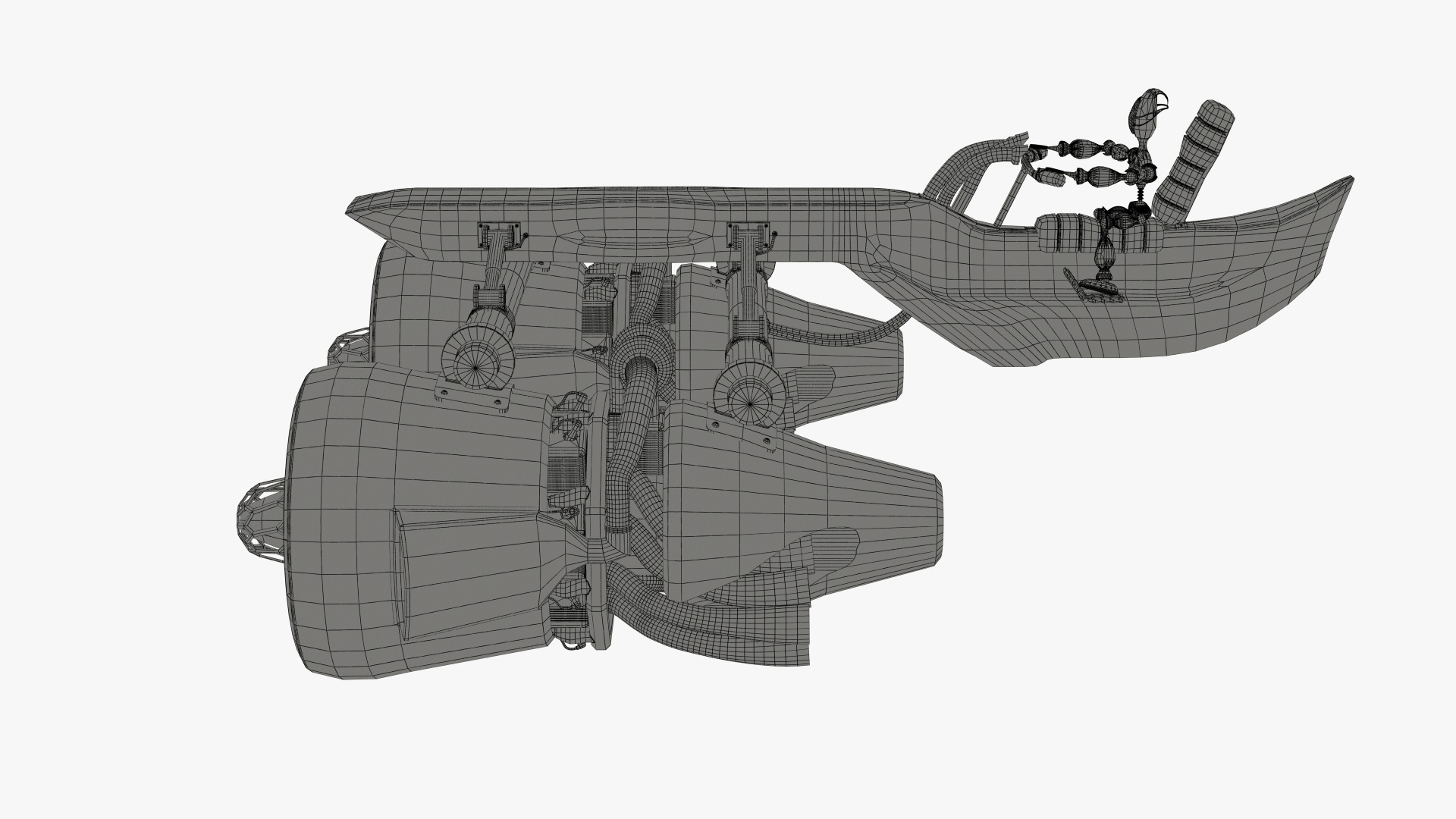 pod racer 3d max