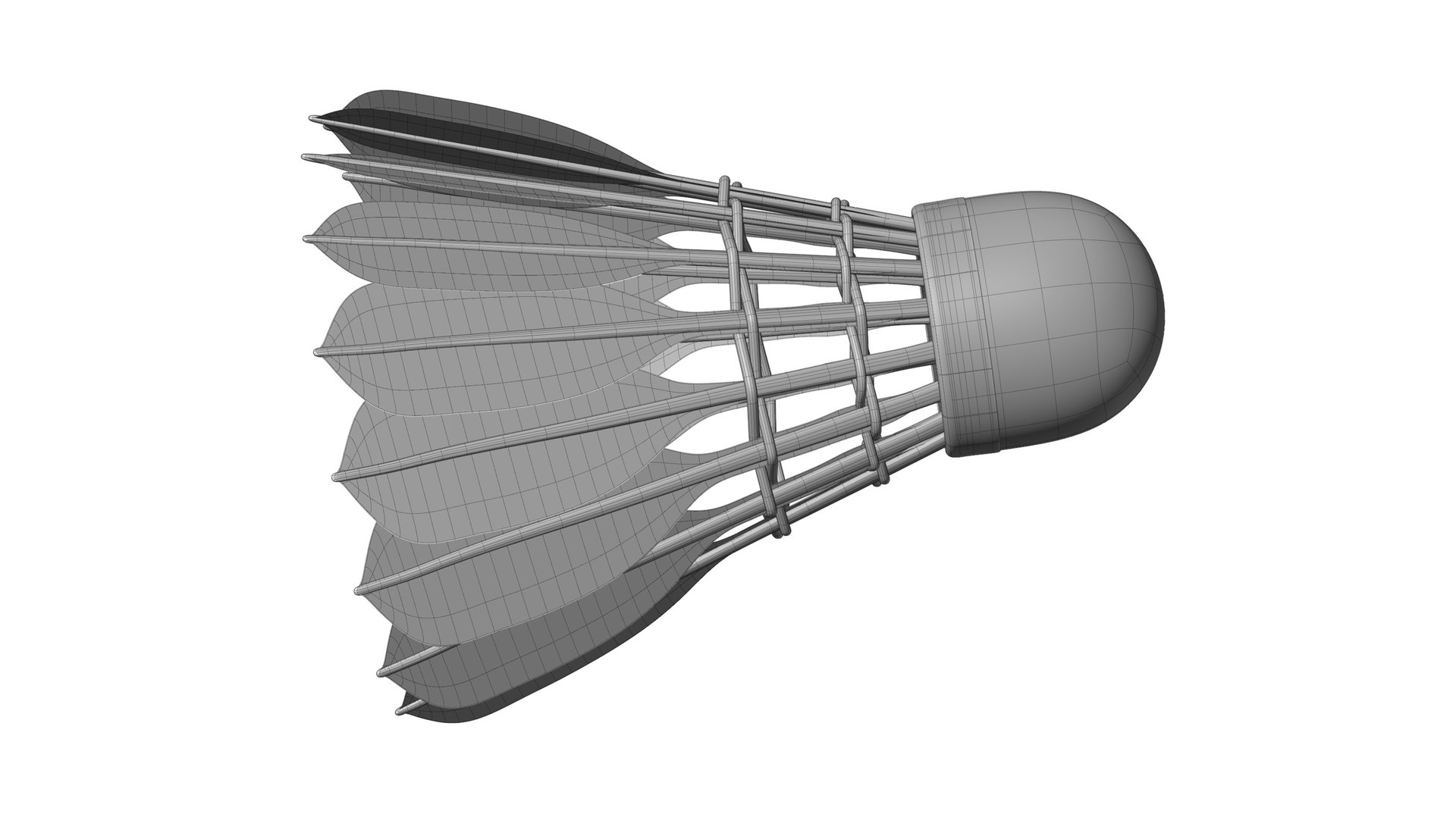Shuttlecock 3D - TurboSquid 1948229