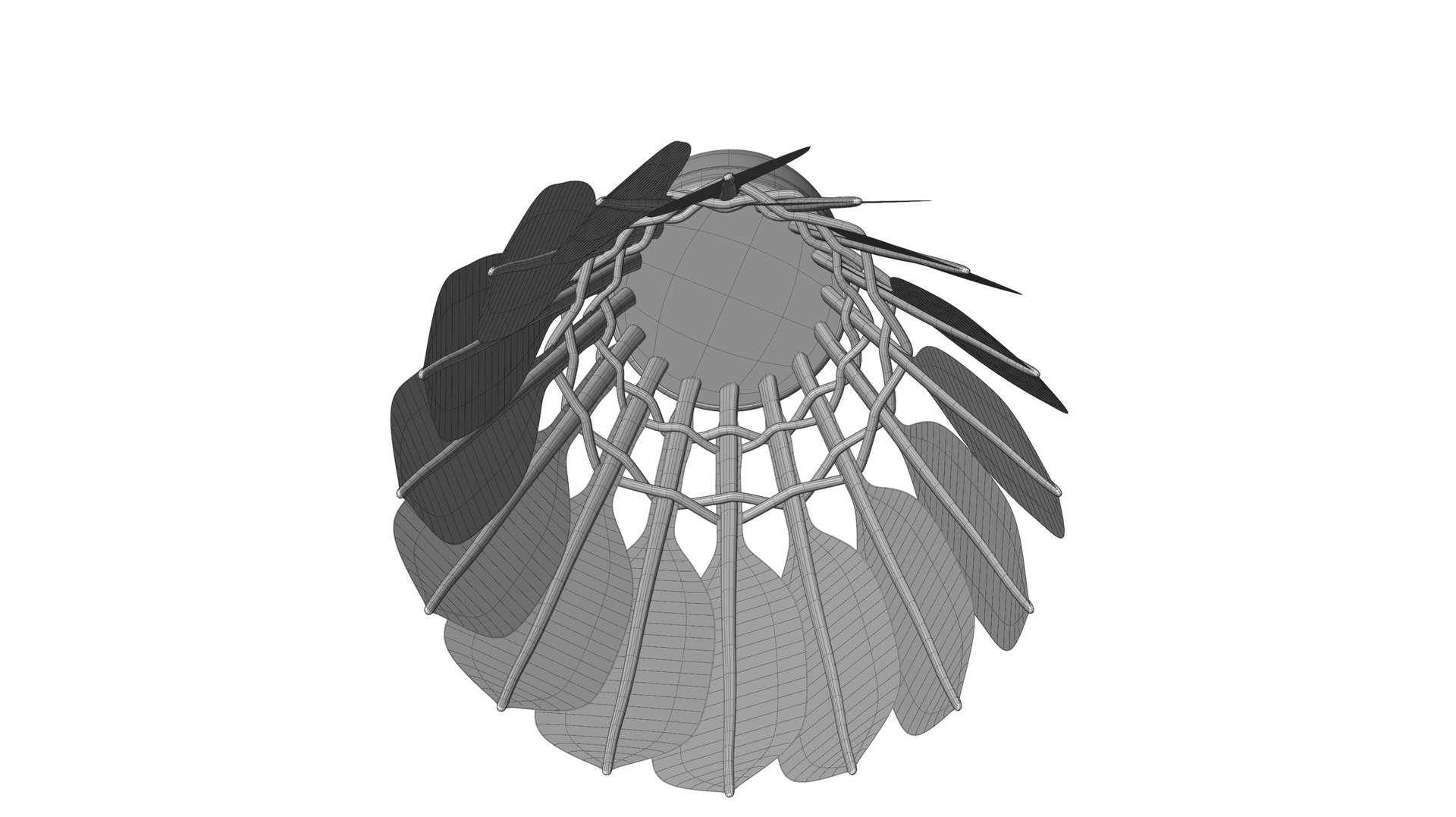 Shuttlecock 3D - TurboSquid 1948229