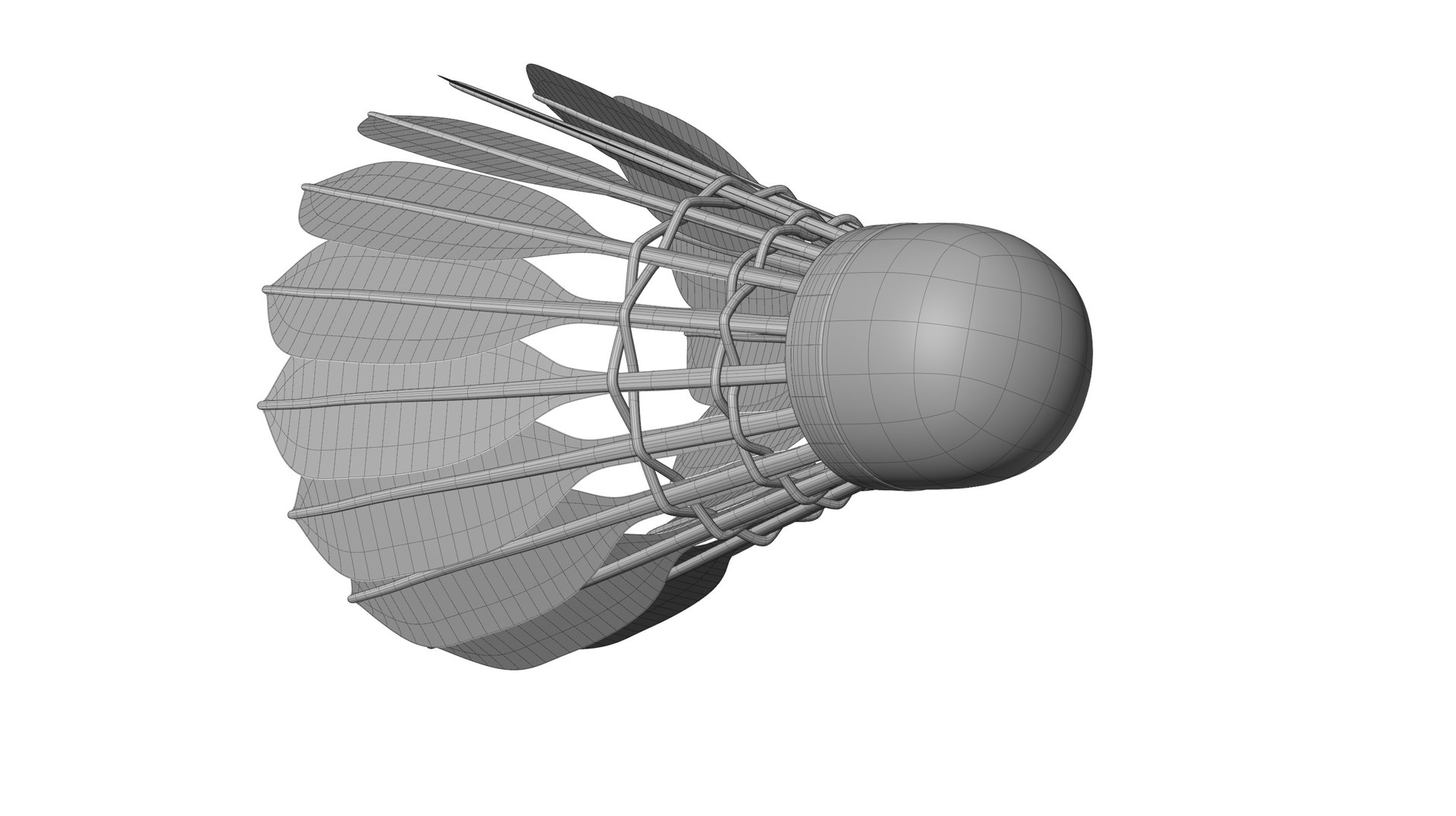 Shuttlecock 3D - TurboSquid 1948229