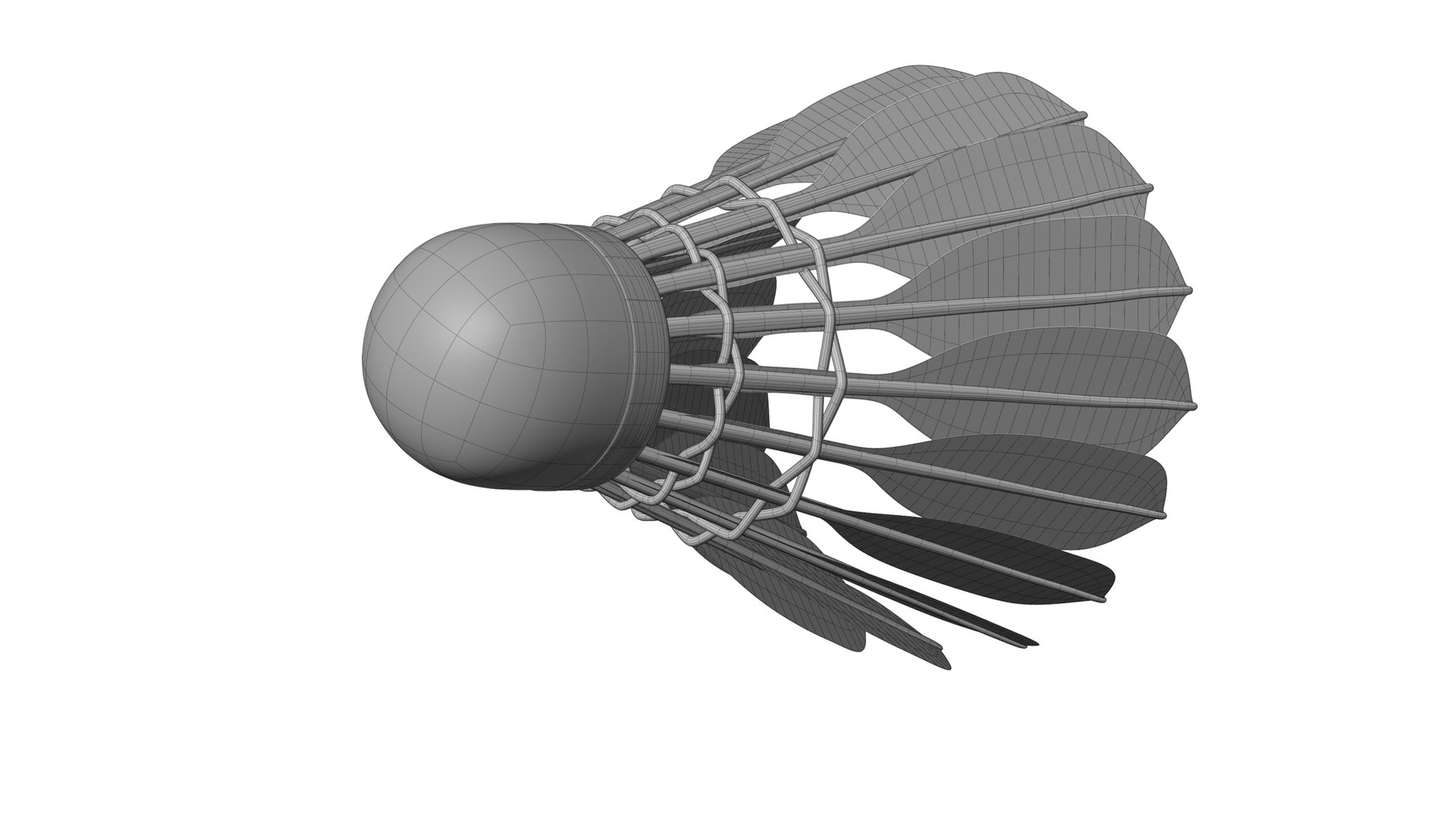 Shuttlecock 3D - TurboSquid 1948229