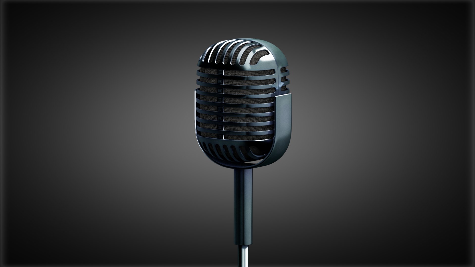 Vintage Microphone 5 Textures Model - TurboSquid 2418466