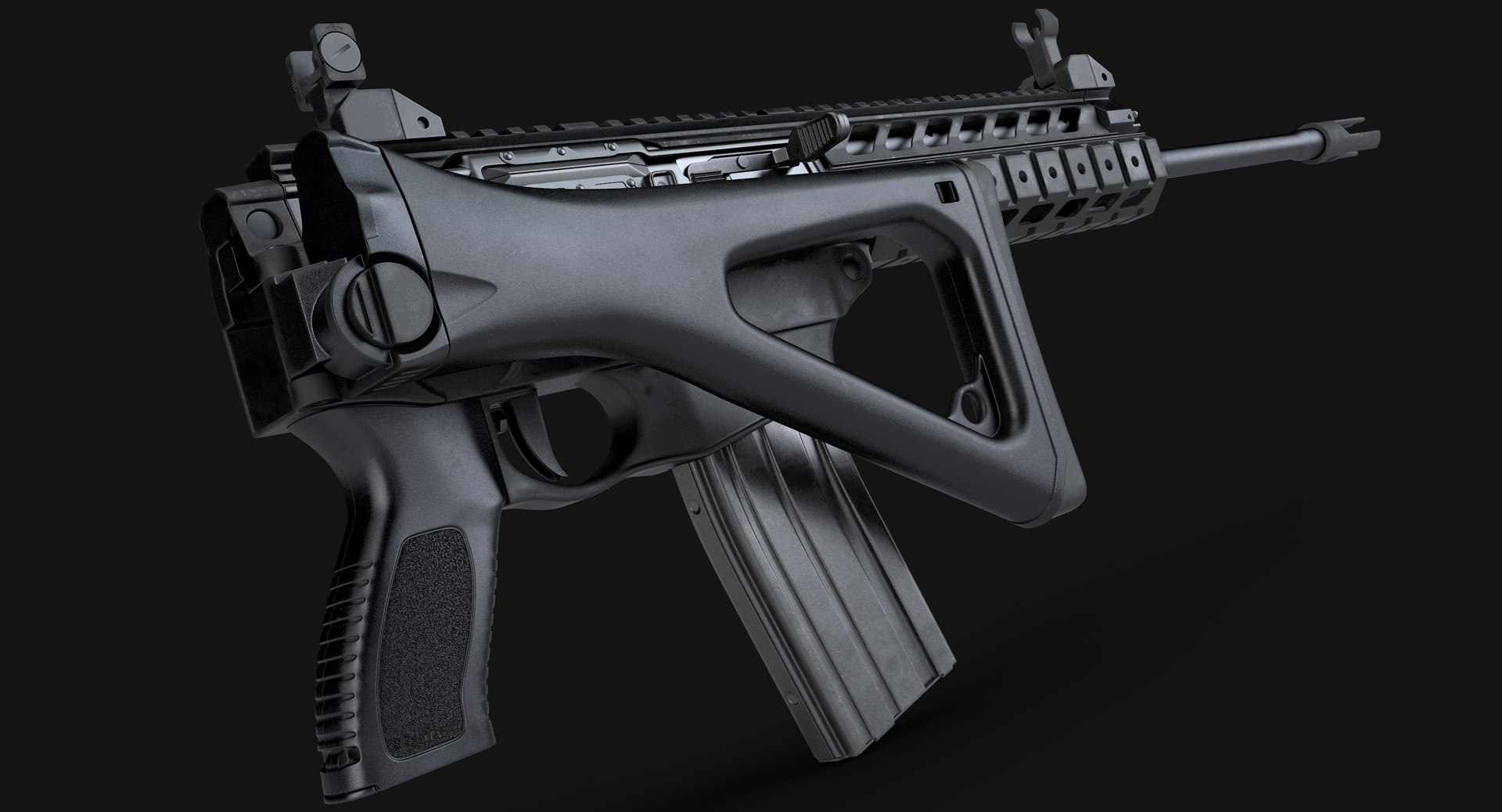 Sig sauer sig556xi 5 model - TurboSquid 1286269
