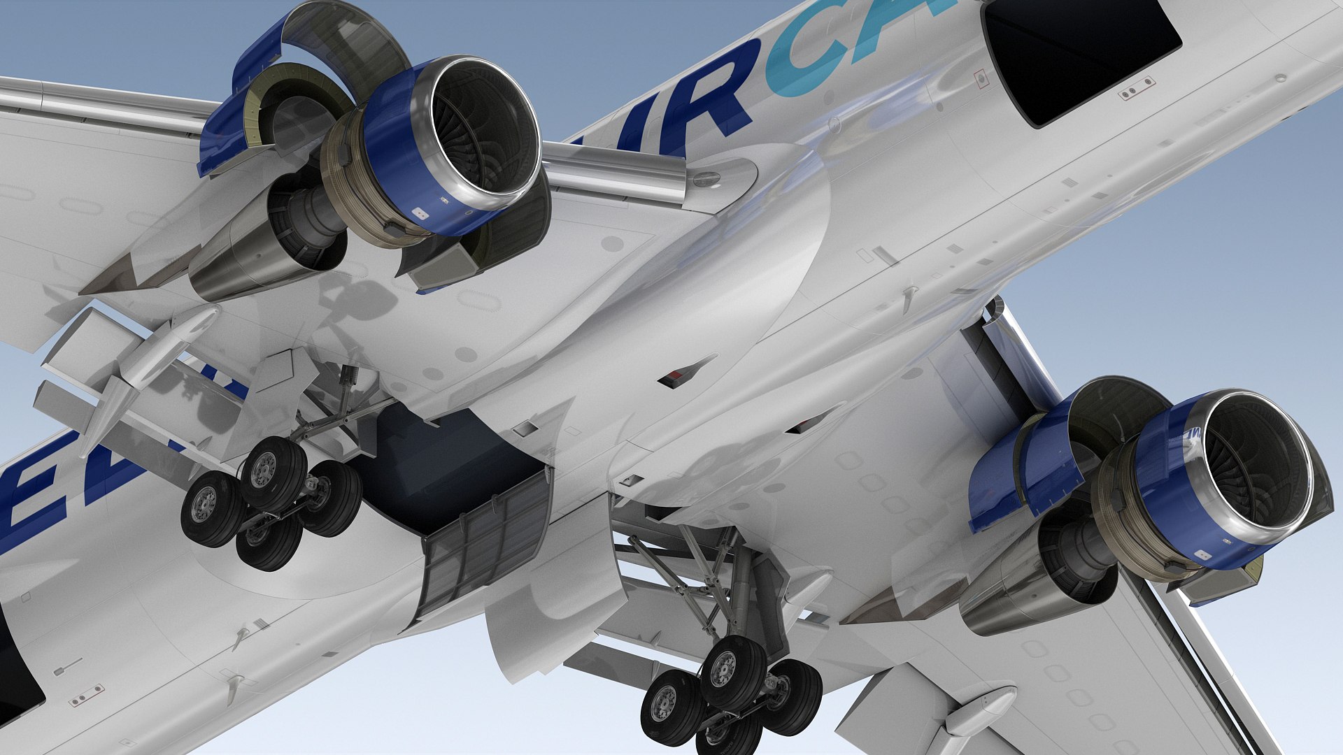 3D Model Boeing 767-300BCF Icelandair Cargo - TurboSquid 2384362