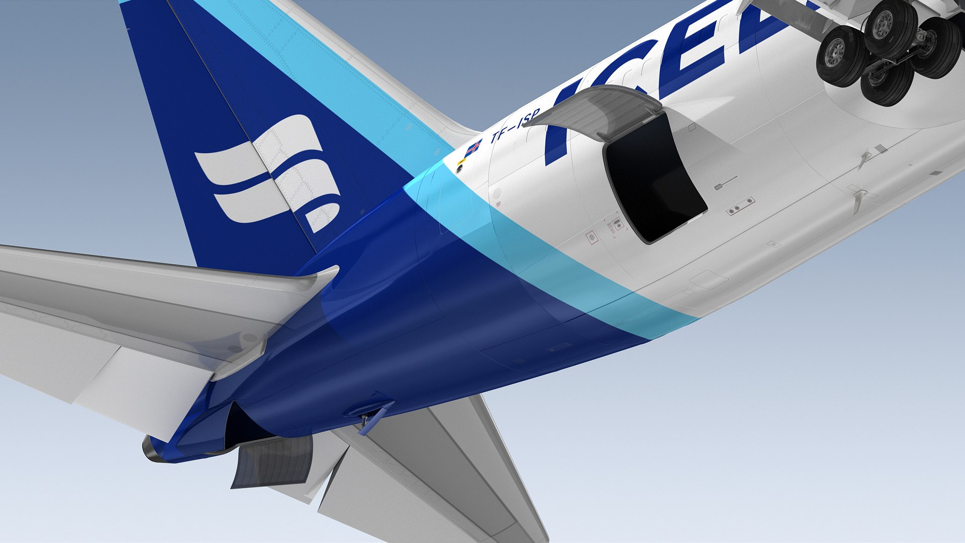 3D Model Boeing 767-300BCF Icelandair Cargo - TurboSquid 2384362