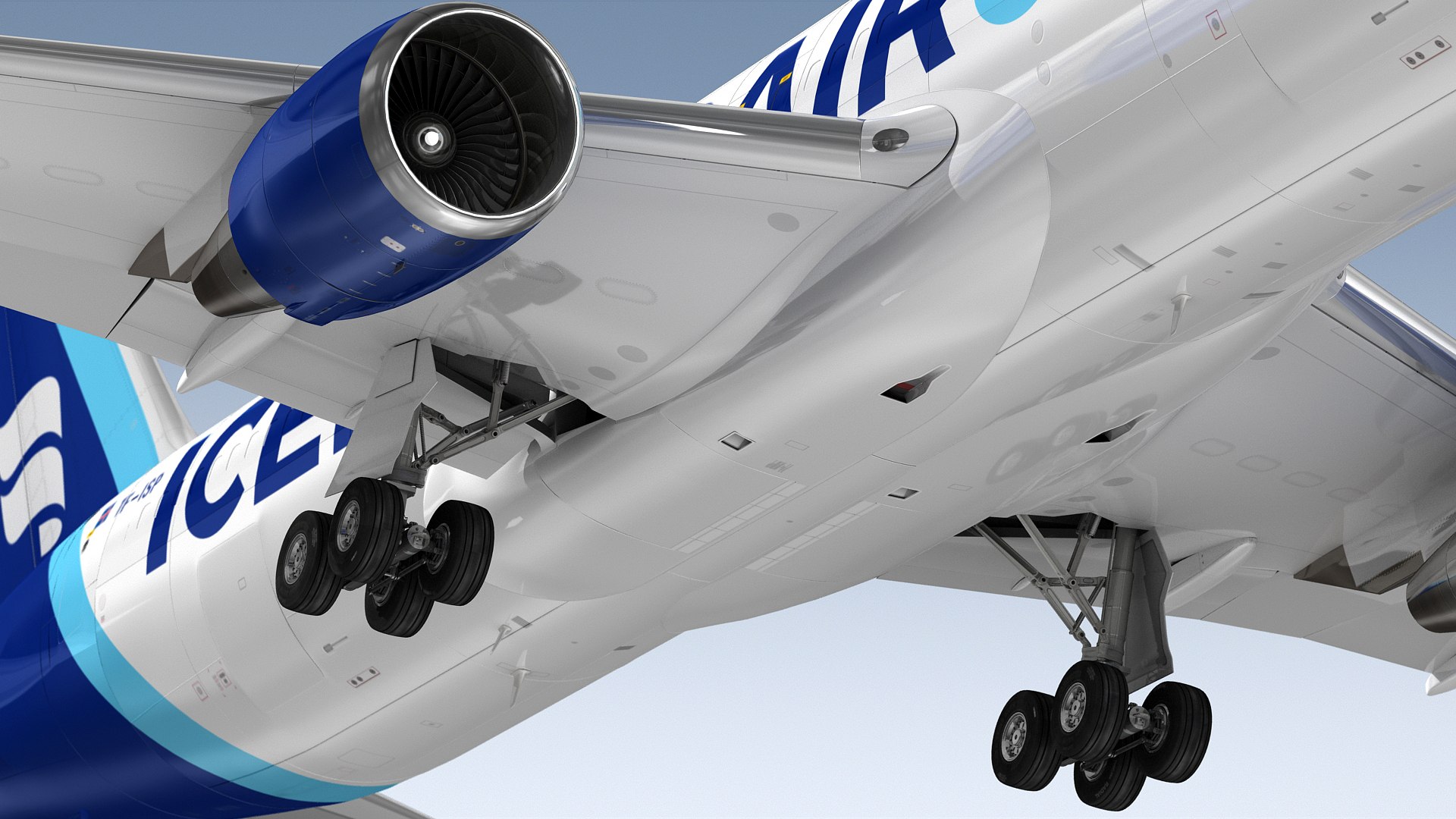 3D Model Boeing 767-300BCF Icelandair Cargo - TurboSquid 2384362