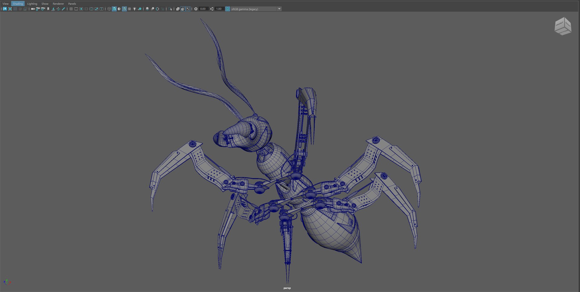 Robotic Character Ant Bot Without RIG 3D Model - TurboSquid 2369083