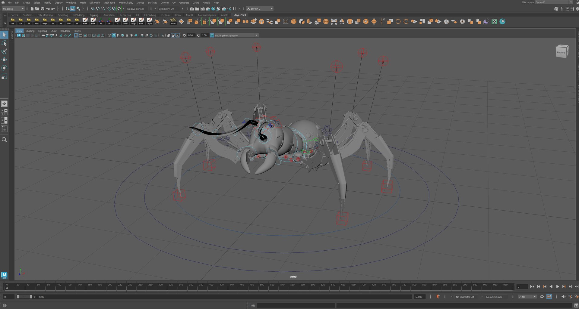 Robotic Character Ant Bot Without RIG 3D Model - TurboSquid 2369083
