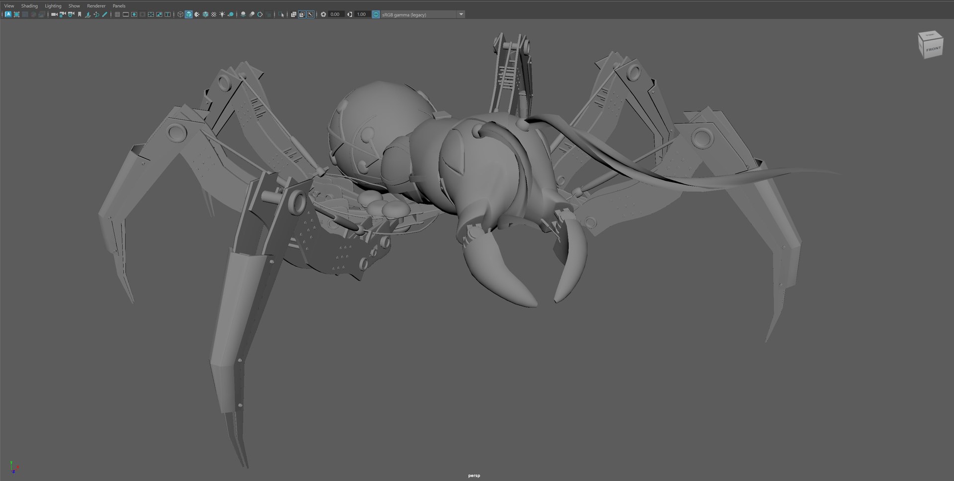 Robotic Character Ant Bot Without RIG 3D Model - TurboSquid 2369083
