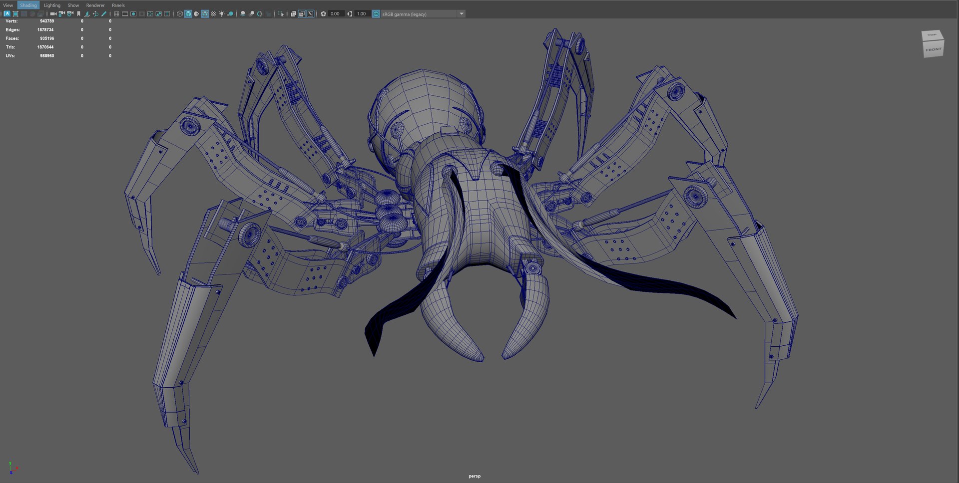 Robotic Character Ant Bot Without RIG 3D Model - TurboSquid 2369083