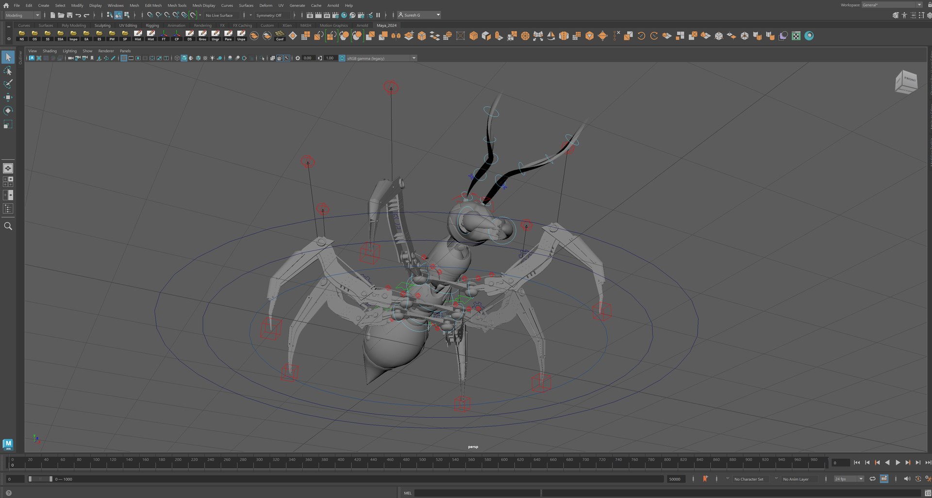 Robotic Character Ant Bot Without RIG 3D Model - TurboSquid 2369083