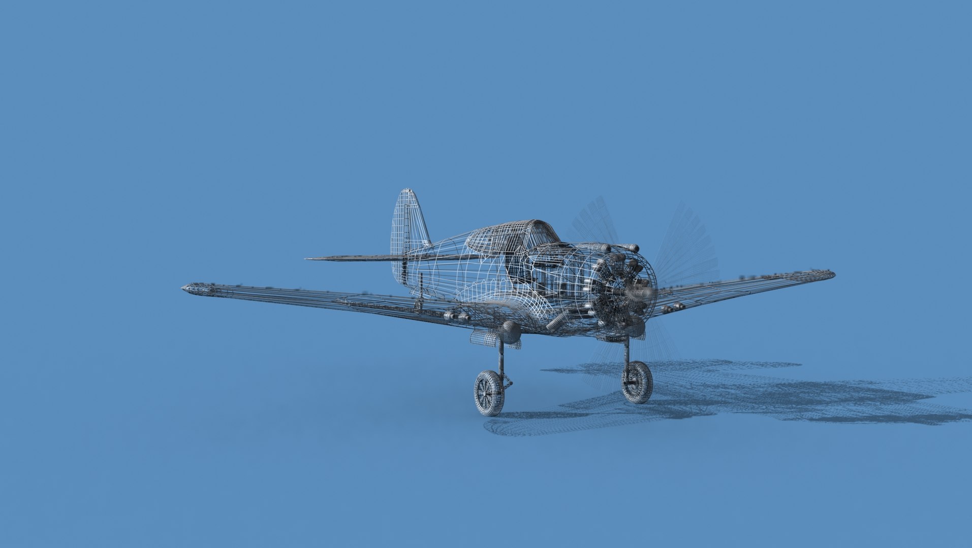 Curtiss P-36C Hawk V05 USAAF 3D Model - TurboSquid 1914314
