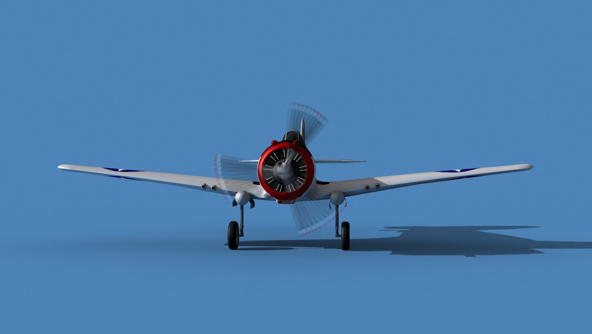 Curtiss P-36C Hawk V05 USAAF 3D Model - TurboSquid 1914314