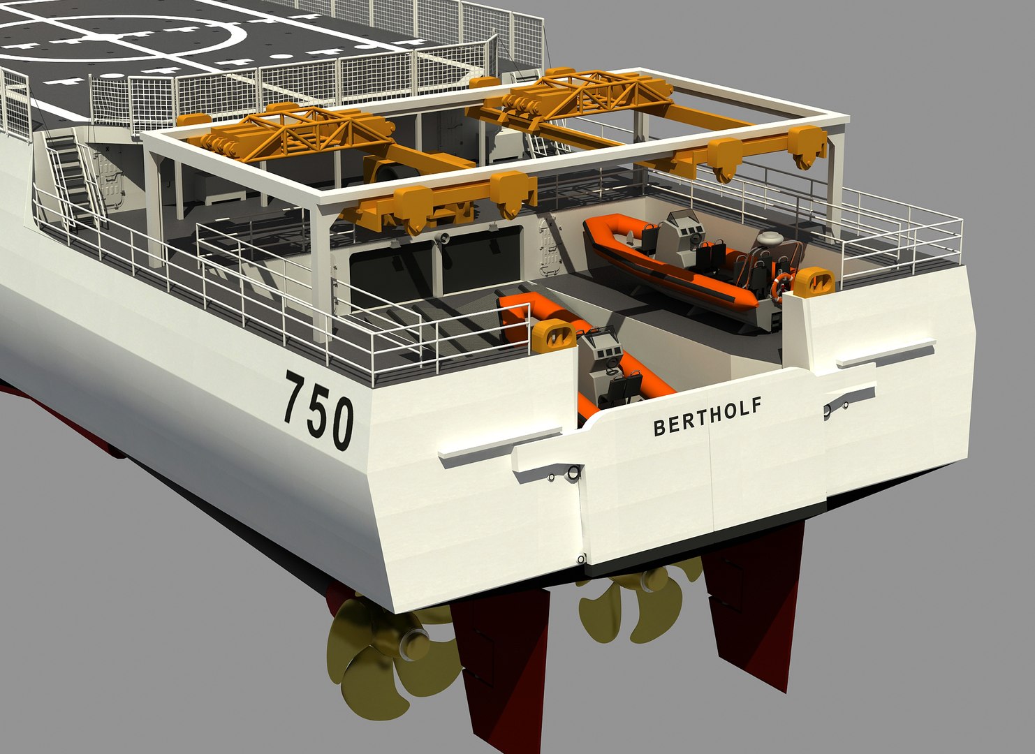 3D Uscgc Bertholf - TurboSquid 1381350