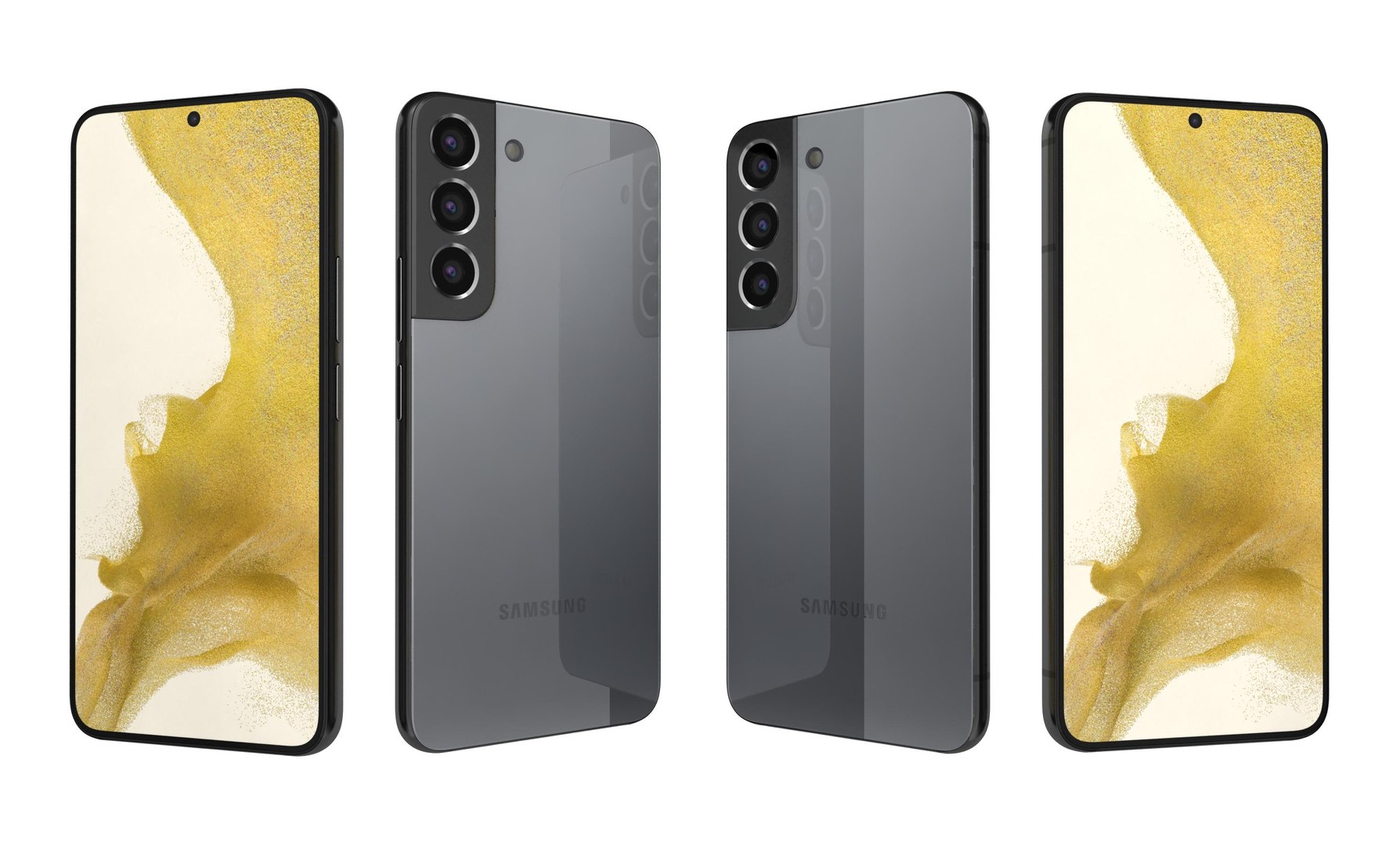 Samsung Galaxy S22 Graphite Model - TurboSquid 1870592