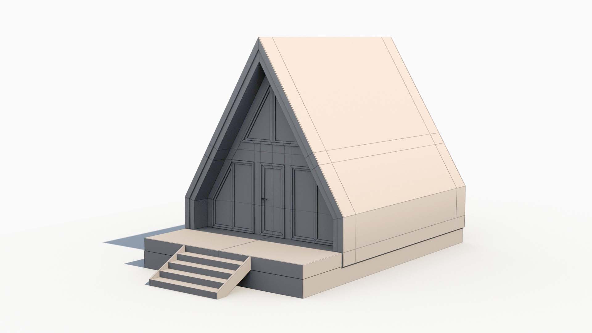 3D FRAME HOUSE - TurboSquid 2330389