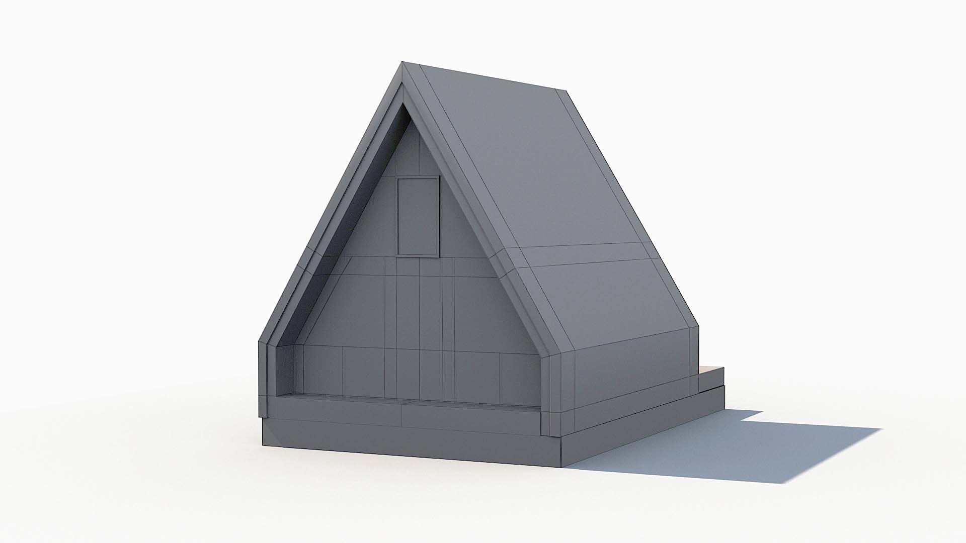 3D FRAME HOUSE - TurboSquid 2330389