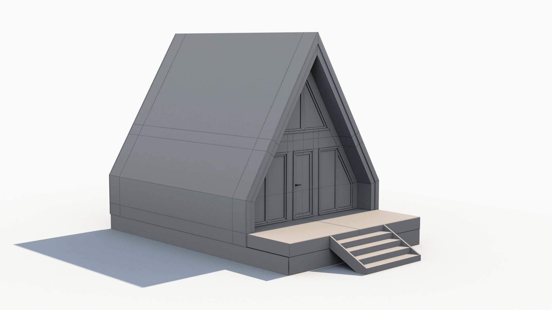 3D FRAME HOUSE - TurboSquid 2330389
