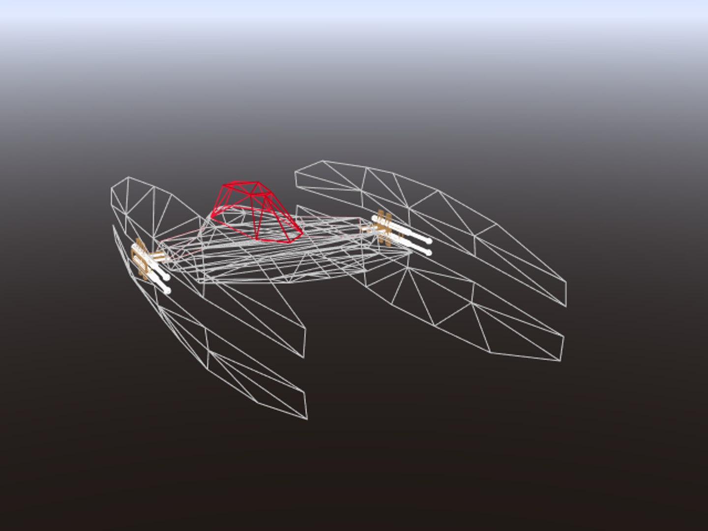 Free Lwo Mode Trade Federation Droid Starfighter