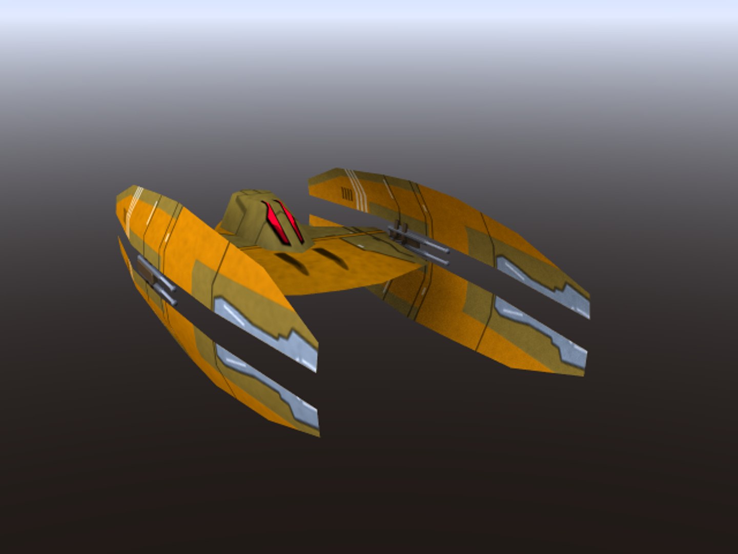 Free Lwo Mode Trade Federation Droid Starfighter