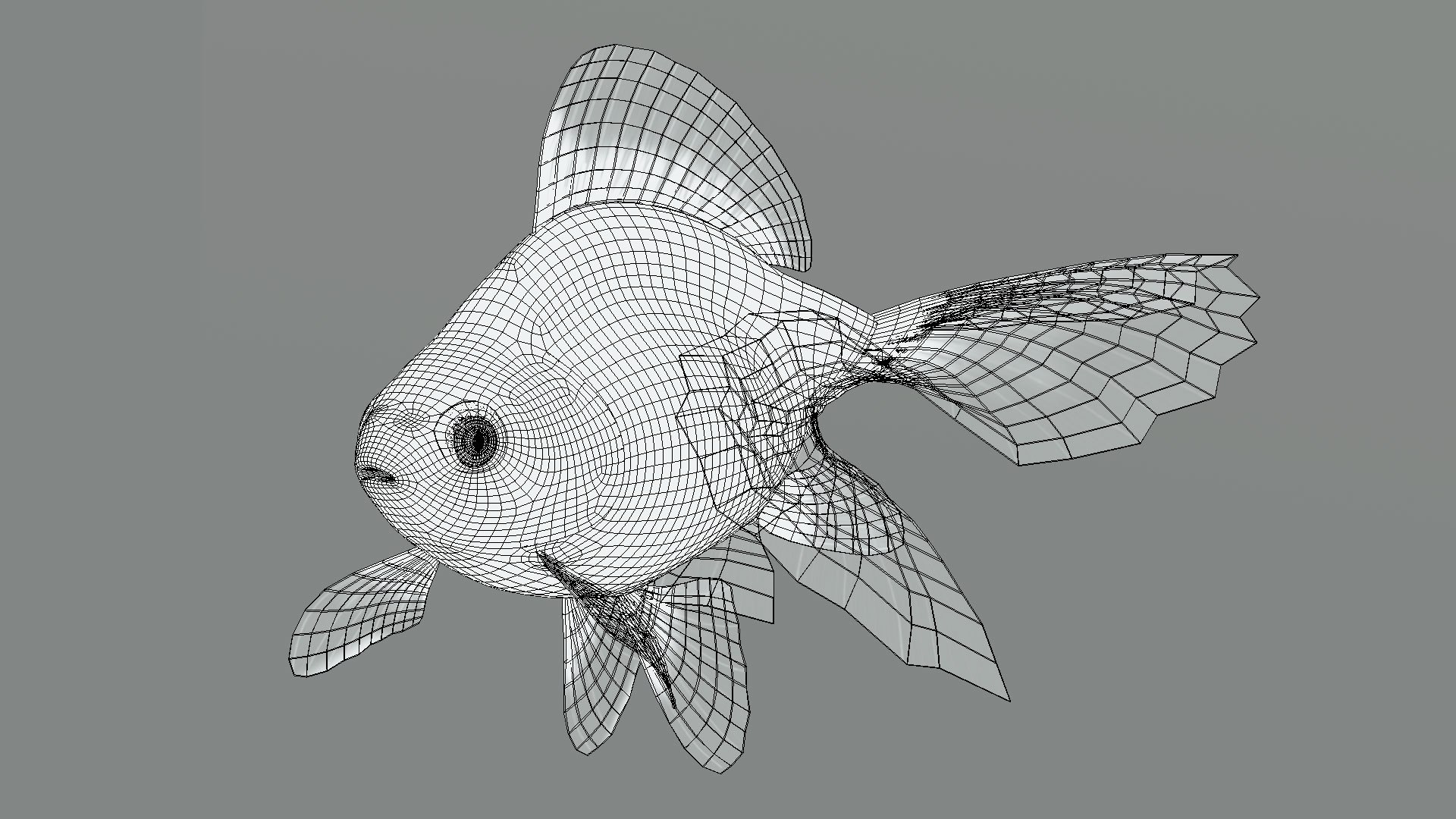 3D Model Fish Goldfish - TurboSquid 1667357