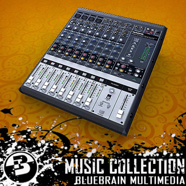 mixer board 3d model