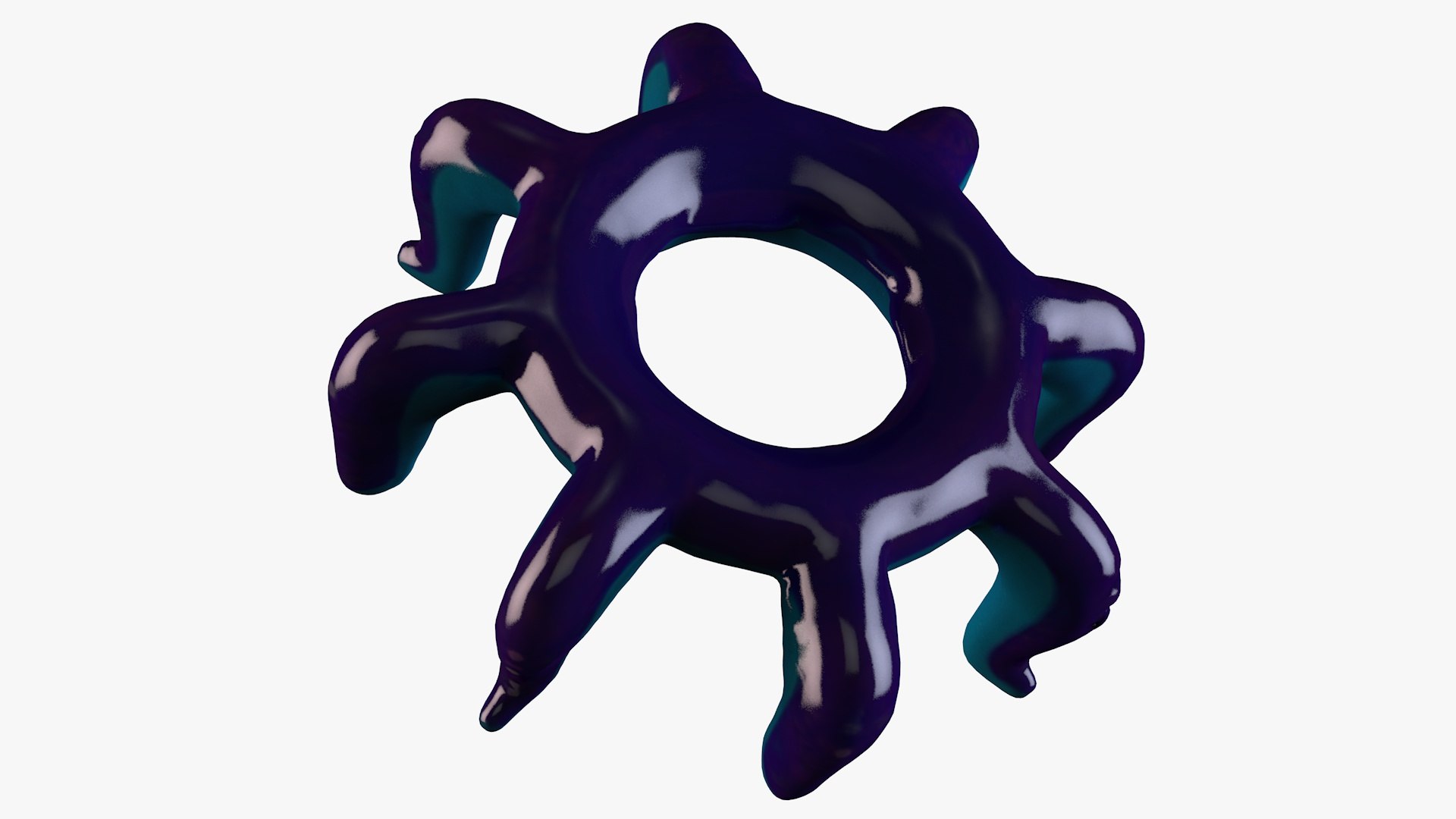 3D Octopus Tentacle Pool Float - TurboSquid 2319632