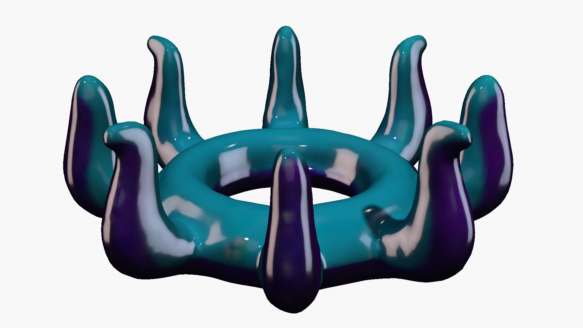 3D Octopus Tentacle Pool Float - TurboSquid 2319632