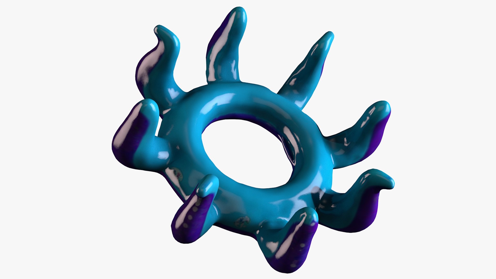 3D Octopus Tentacle Pool Float - TurboSquid 2319632