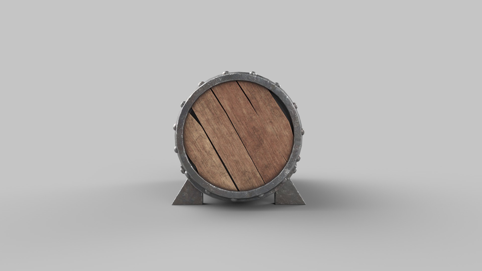 Stylized Barrel 3D Model - TurboSquid 2139910