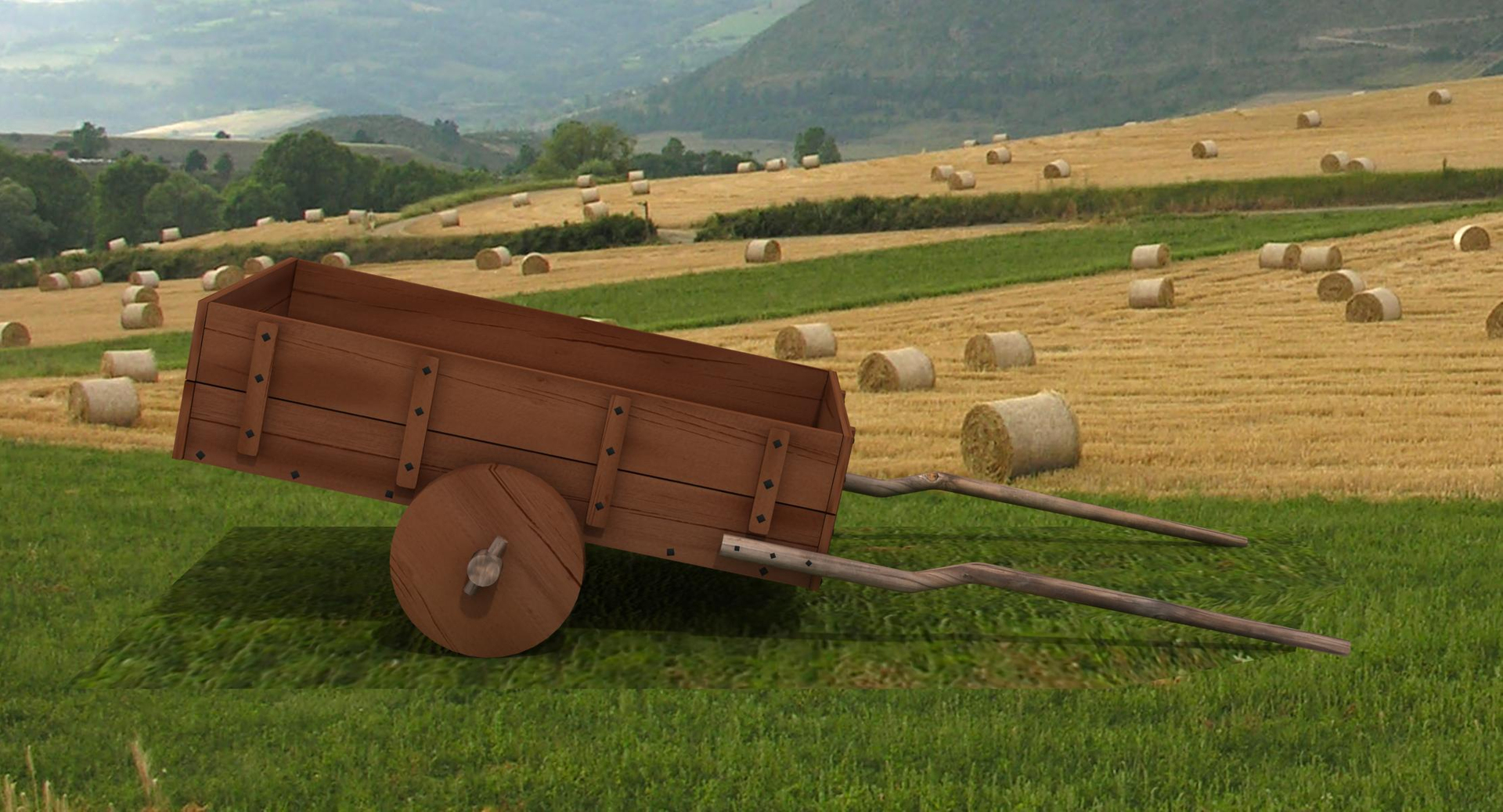 3d Model - Medieval Cart