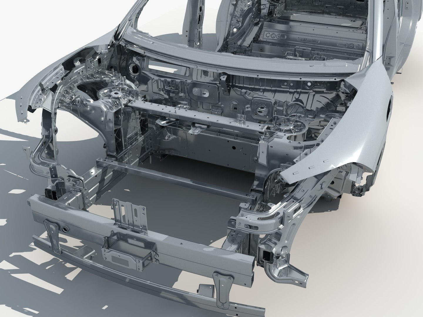 3D Car Frame - TurboSquid 2004221