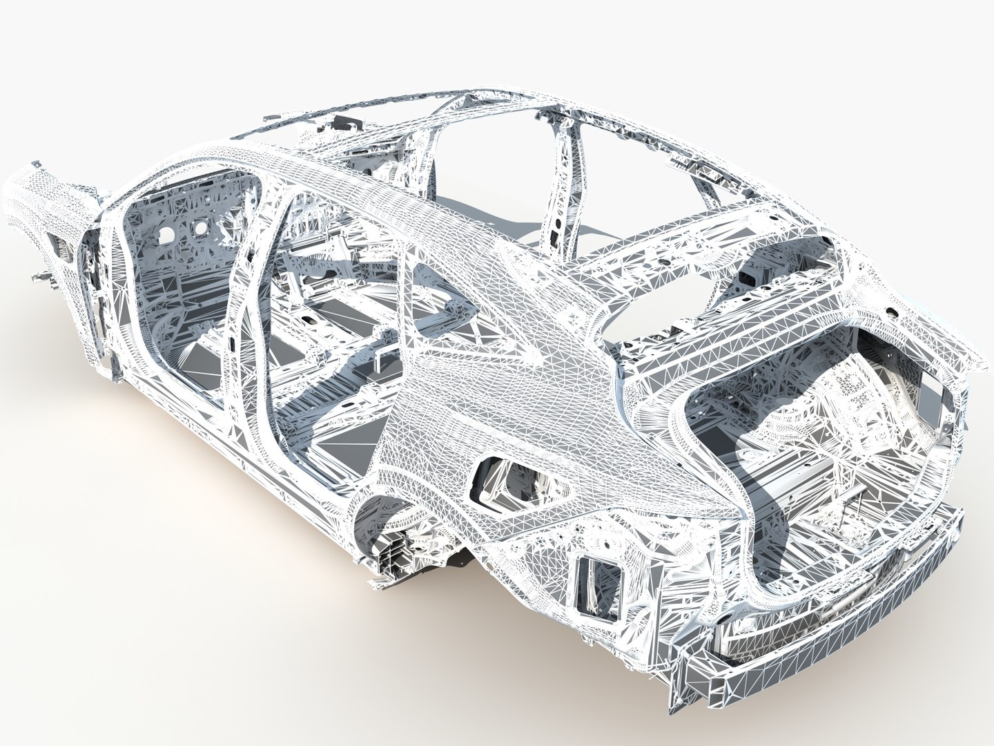 3D Car Frame - TurboSquid 2004221