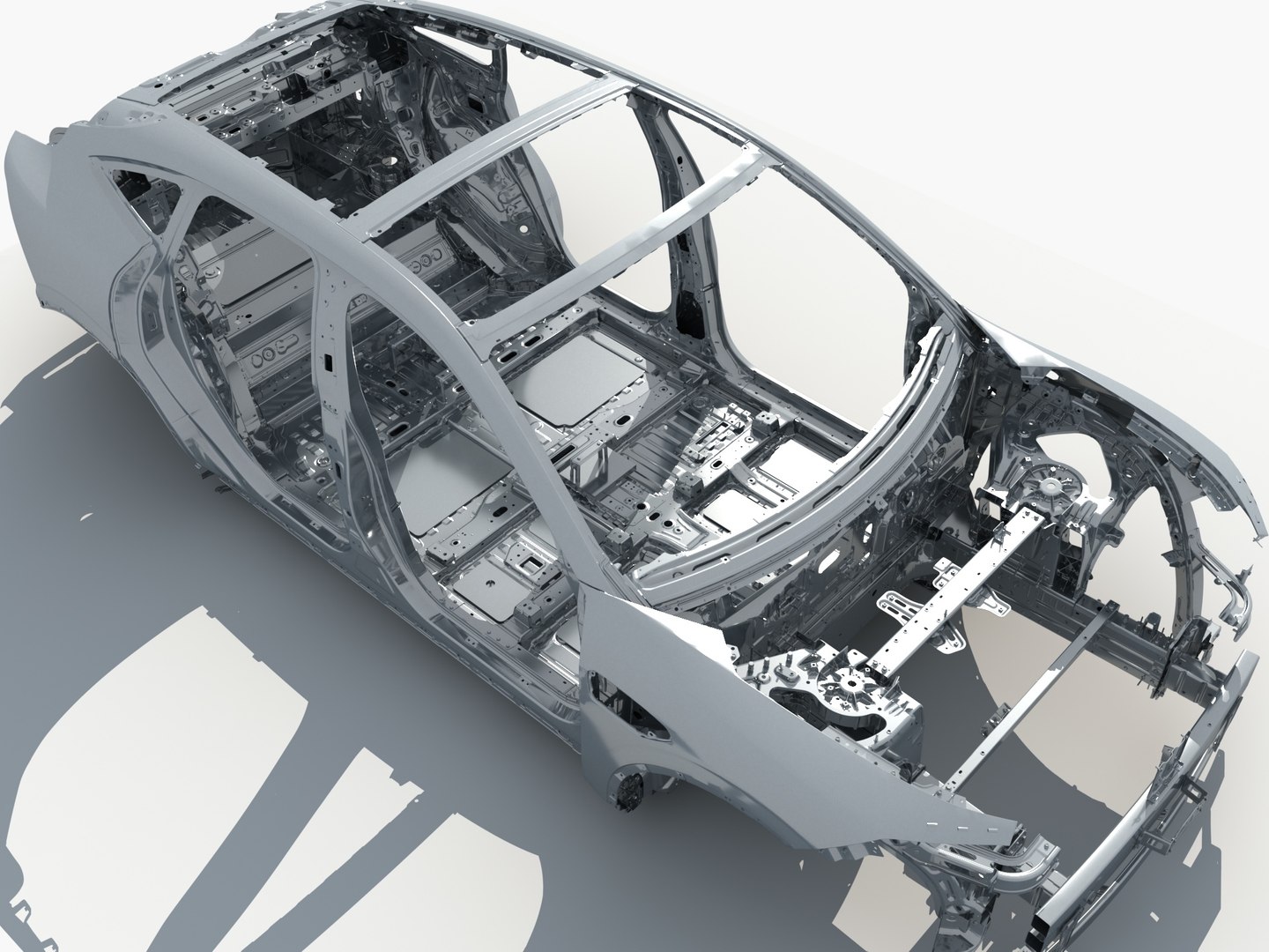3D Car Frame - TurboSquid 2004221