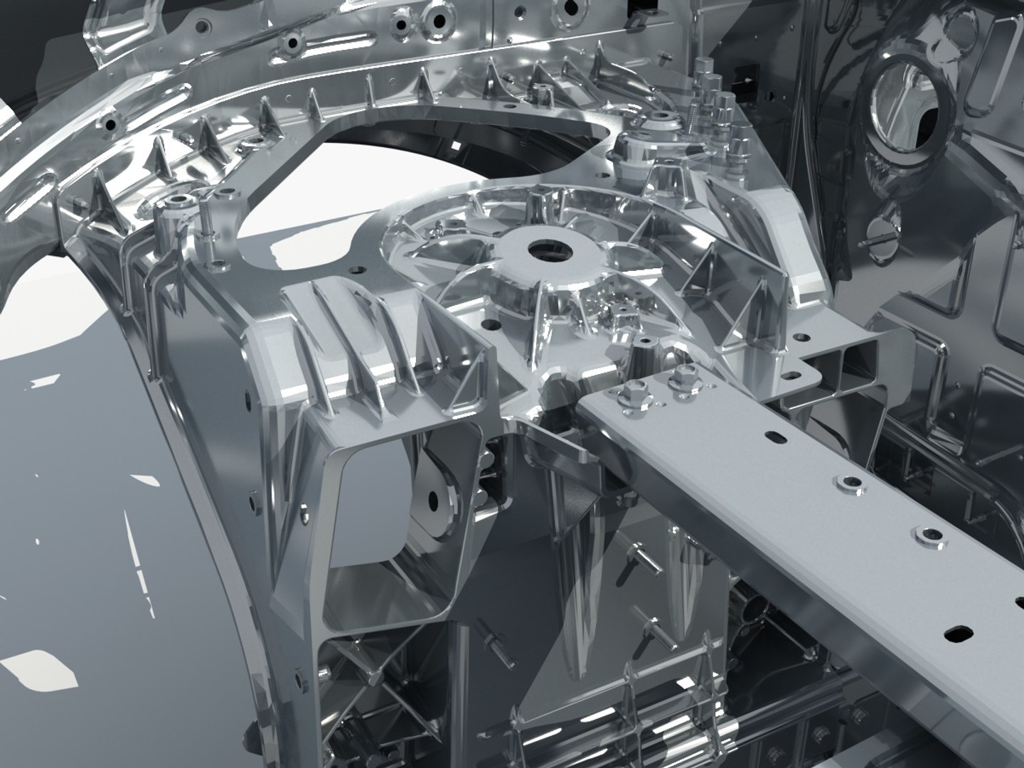 3D Car Frame - TurboSquid 2004221