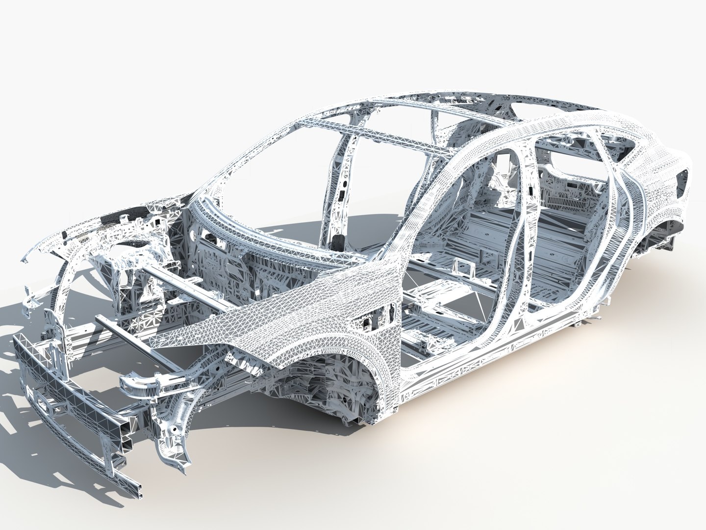 3D Car Frame - TurboSquid 2004221