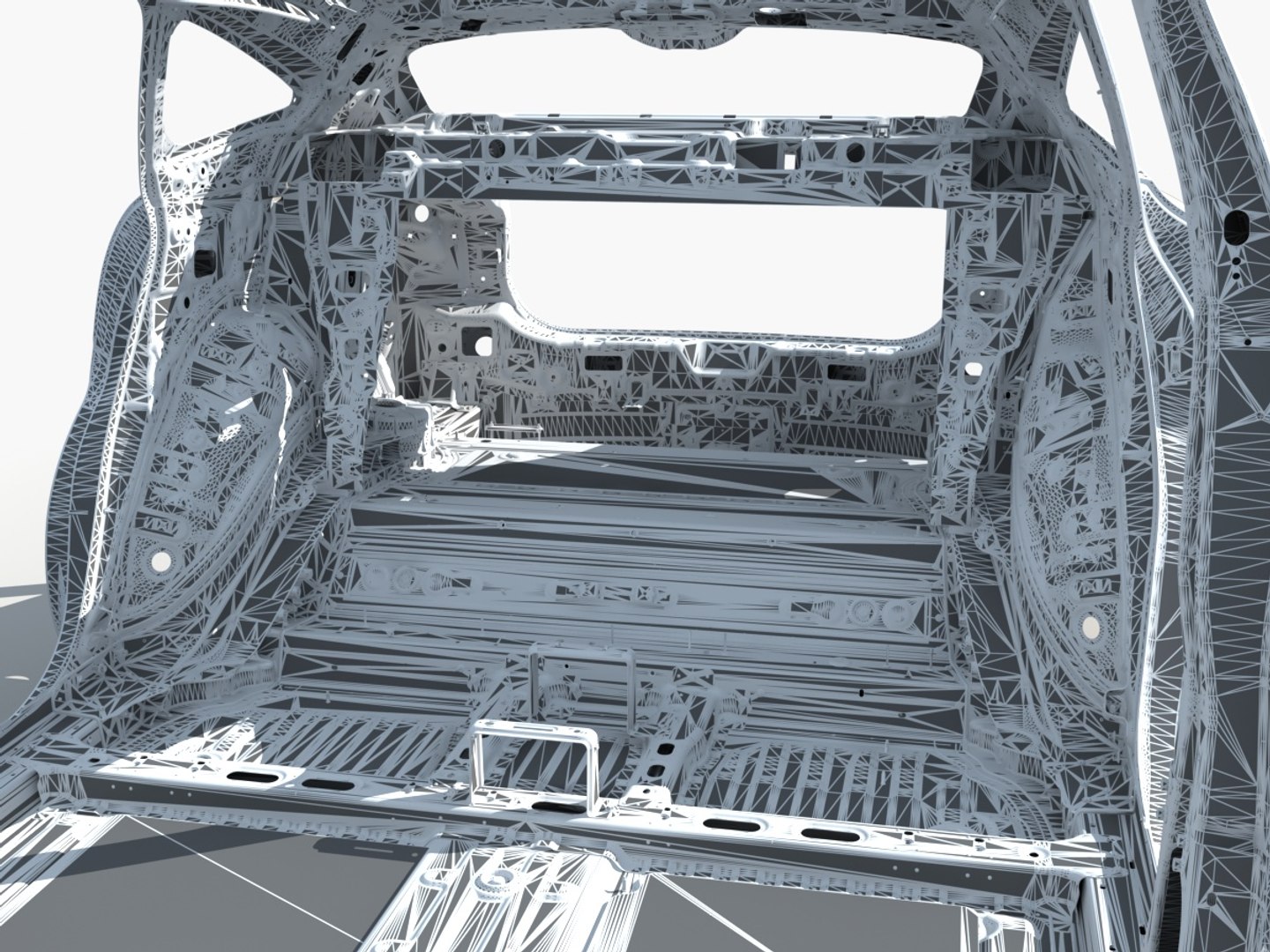 3D Car Frame - TurboSquid 2004221
