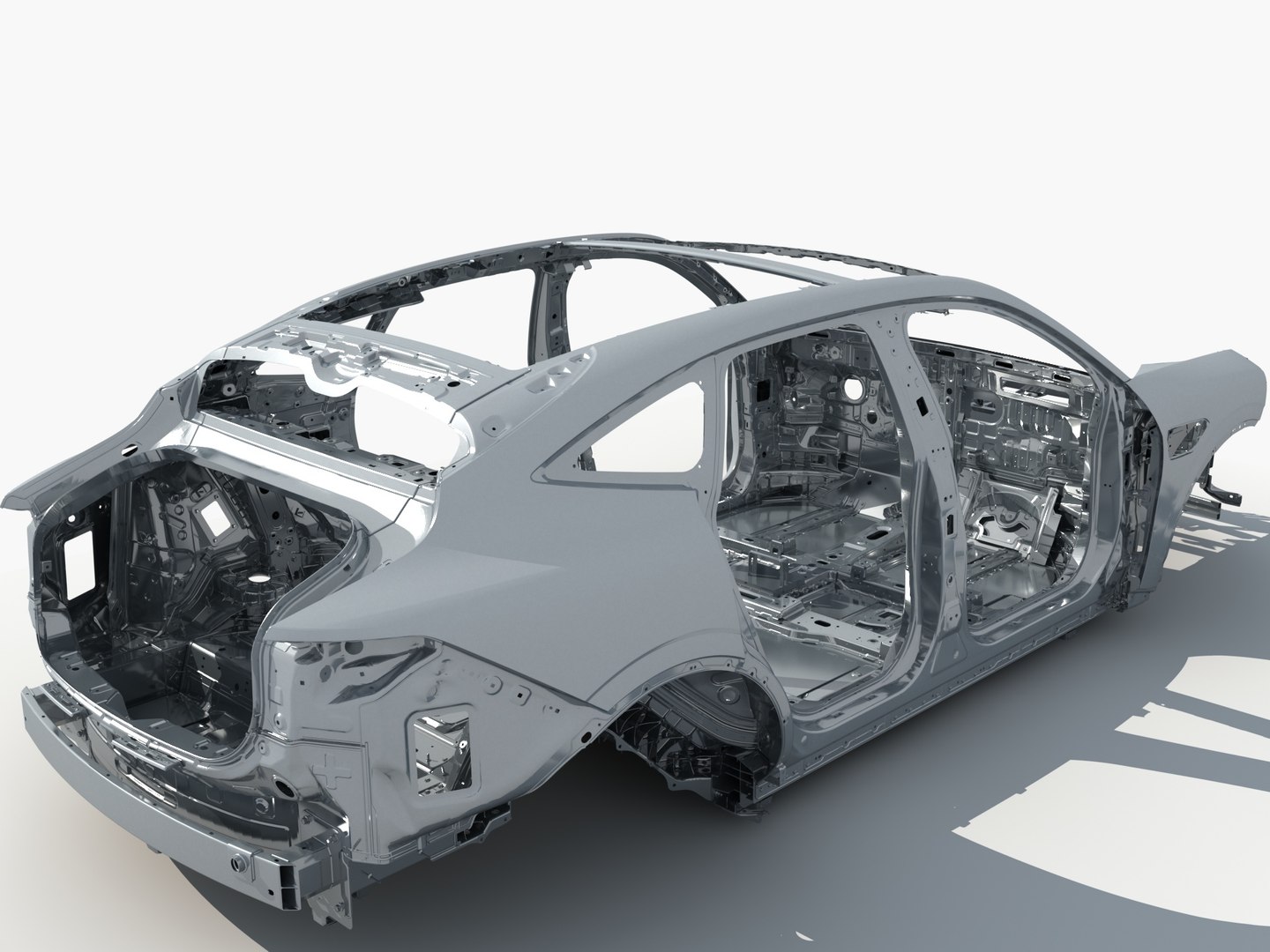 3D Car Frame - TurboSquid 2004221