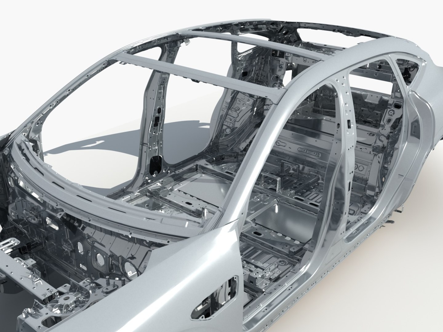 3D Car Frame - TurboSquid 2004221