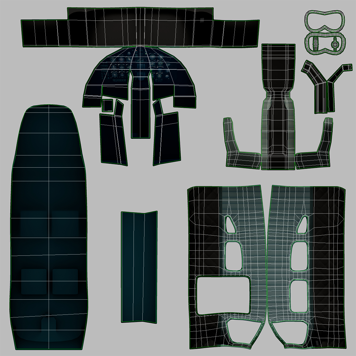 modelo 3d Librea de la Royal Air Force Spartan 7W RAF WW2 (1 ...