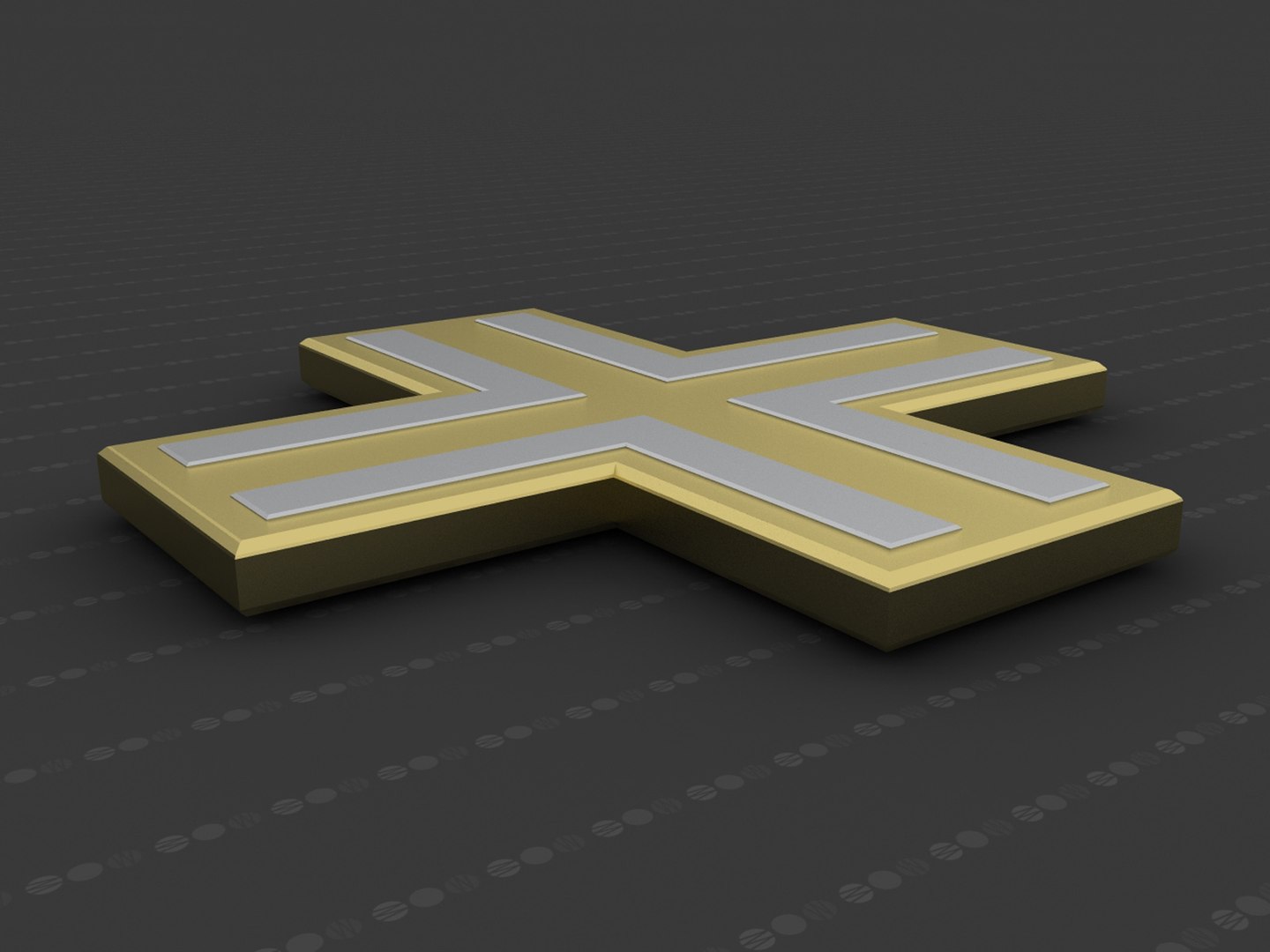 3D Cross - TurboSquid 1474162