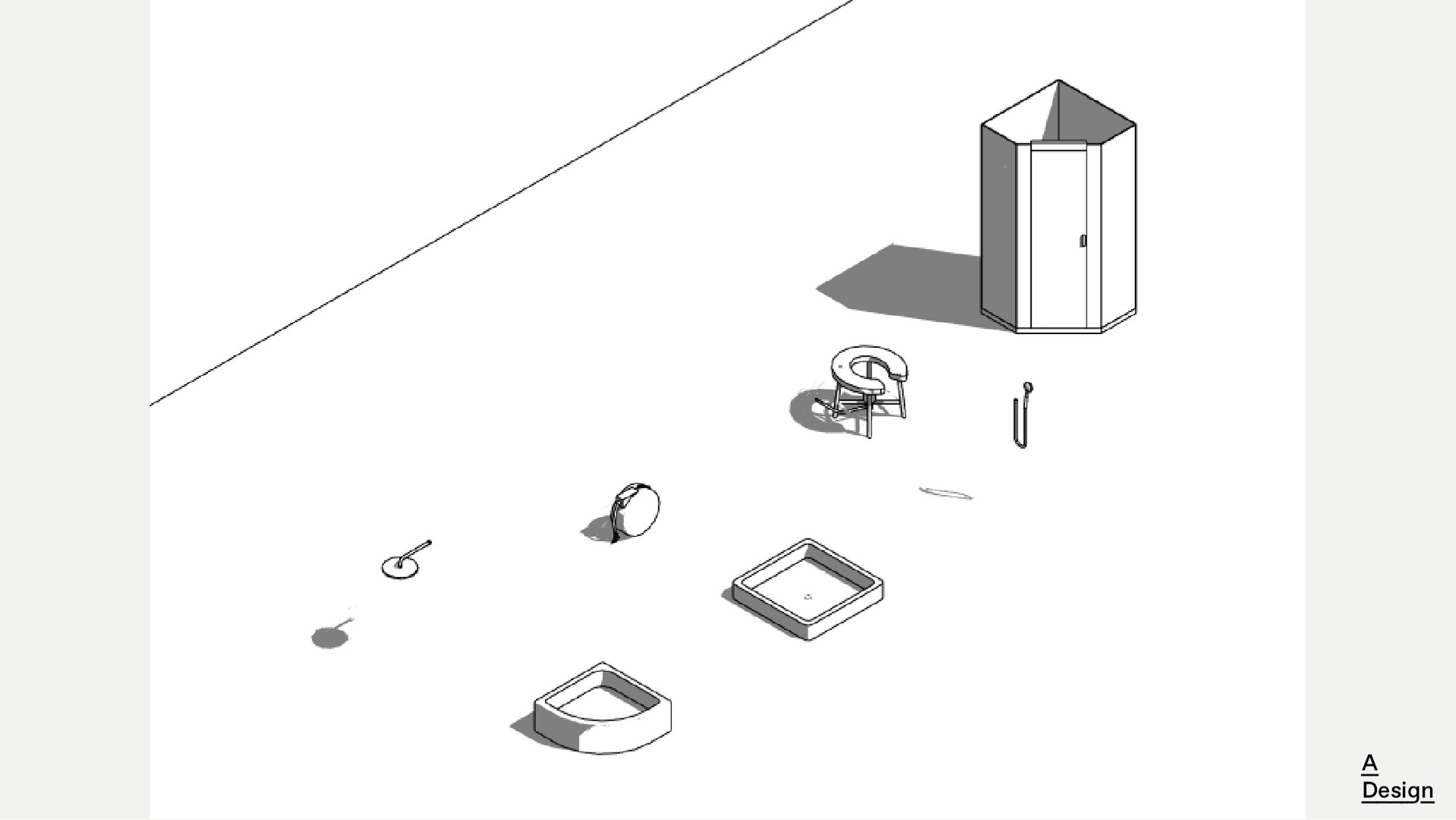 3D Shower Cabins - Pack Of Revit Families Model - TurboSquid 2017085