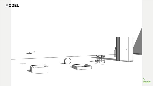 modelo 3d Shower cabins - Pack of revit families model - TurboSquid 2017085