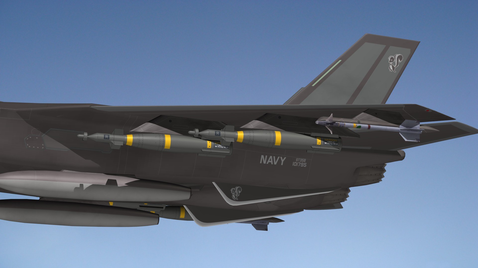 Fictional Fighter Jet DS 3D Model - TurboSquid 2108375