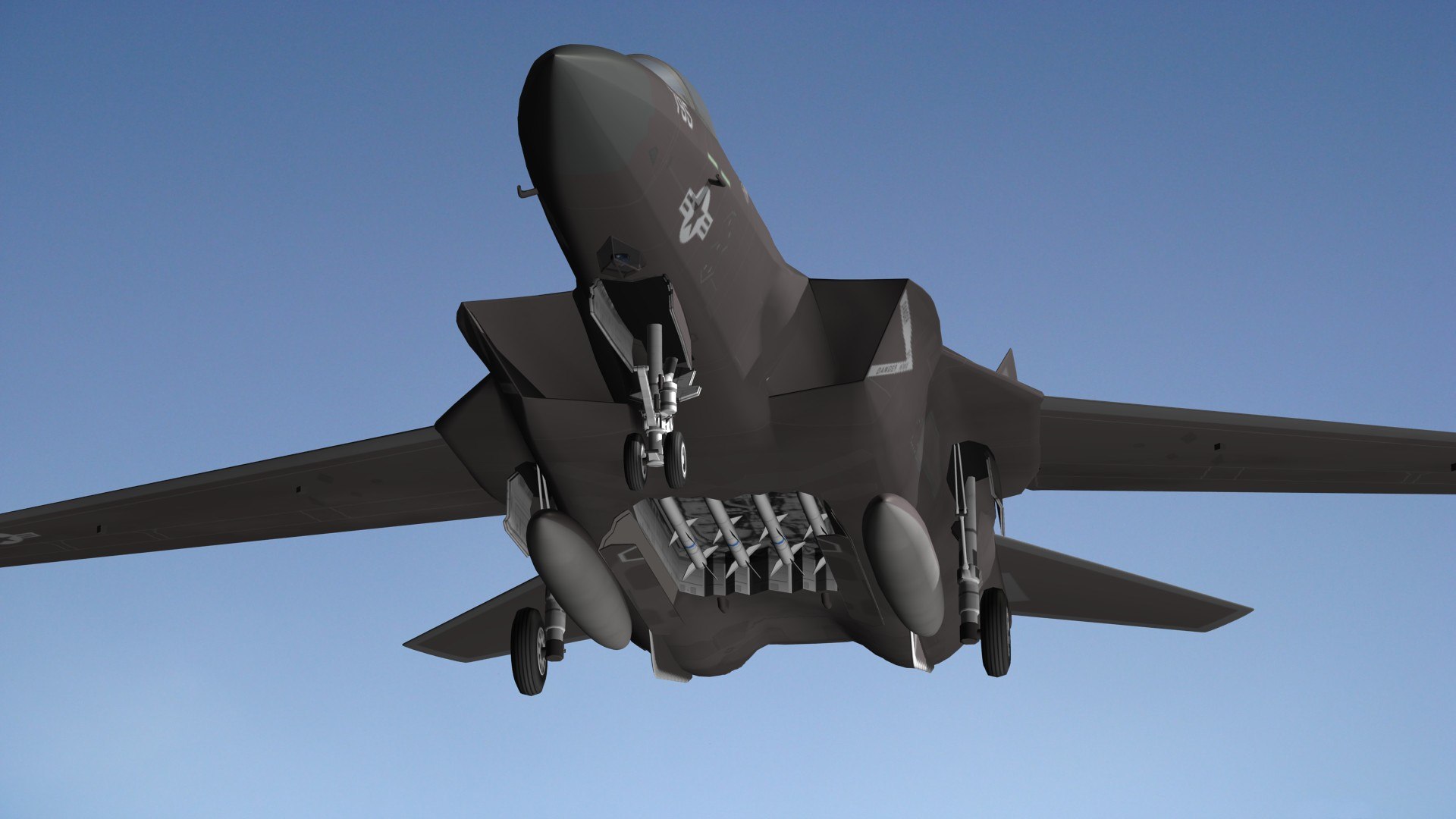 Fictional Fighter Jet DS 3D Model - TurboSquid 2108375