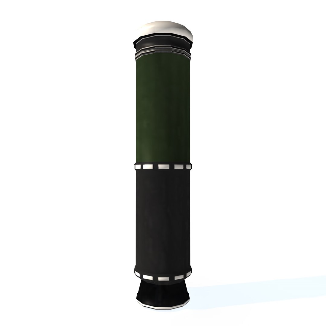 soviet ss-n-20 sturgeon missile 3d c4d