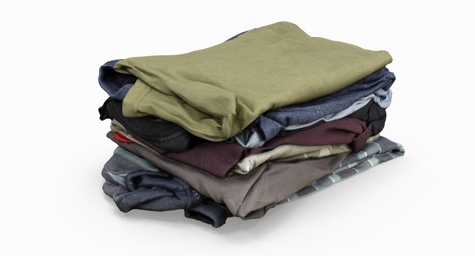Clothes Pile 3D Model - TurboSquid 1151810